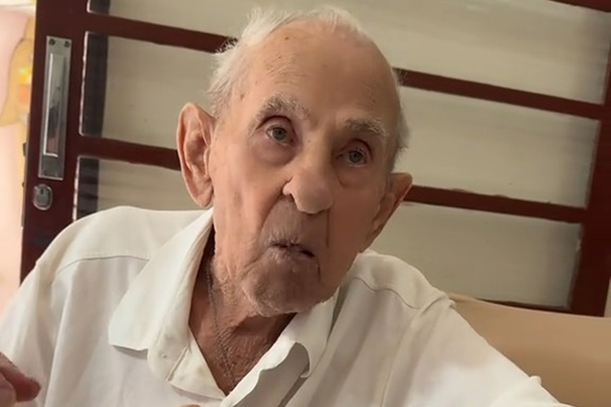 Vovô Anésio avisou neto sobre própria morte em vídeo: “Eu vou morrer"