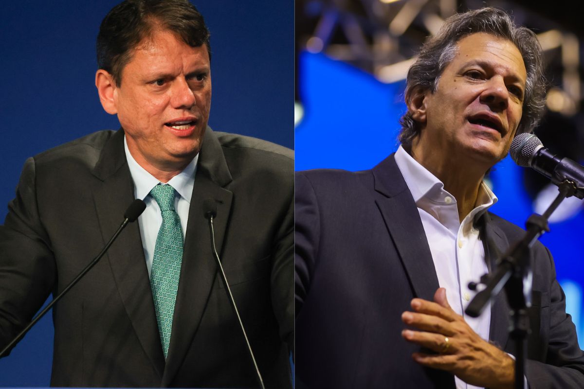 Pesquisa mostra Tarcísio 6,5 pontos à frente de Haddad em SP. Veja