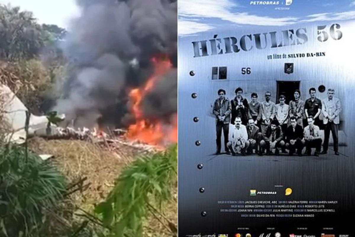 C-130 Hercules: avião que caiu na Colômbia já foi tema de filme