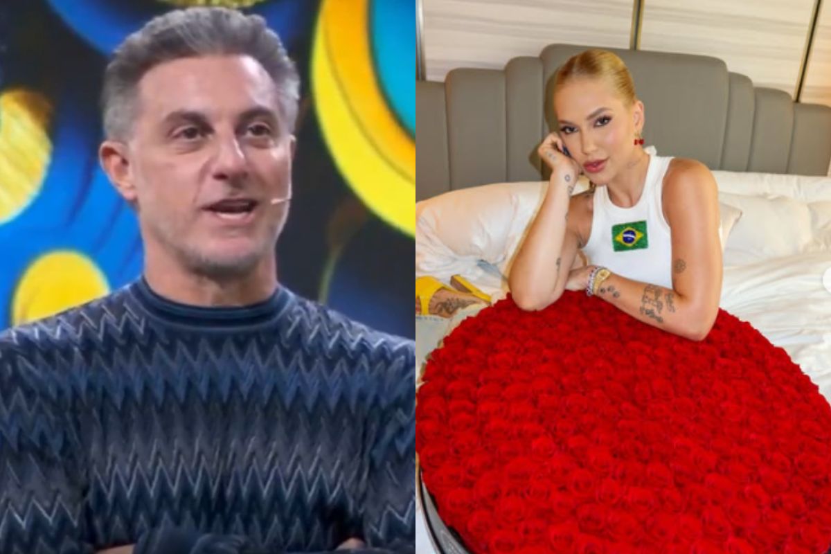 Luciano Huck alfineta e Virginia revela detalhe sobre buquê gigante